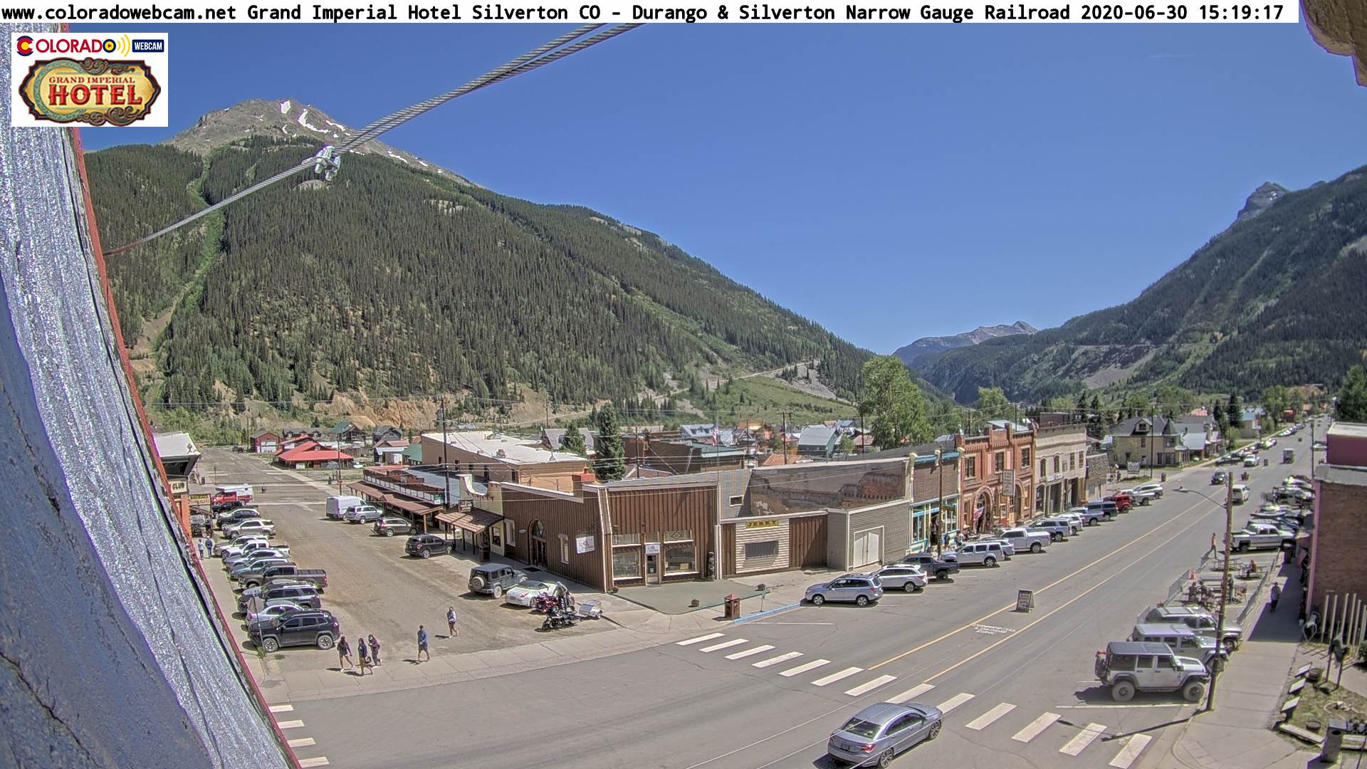 Silverton Webcam Grand Imperial Hotel Silverton CO - Durango ...