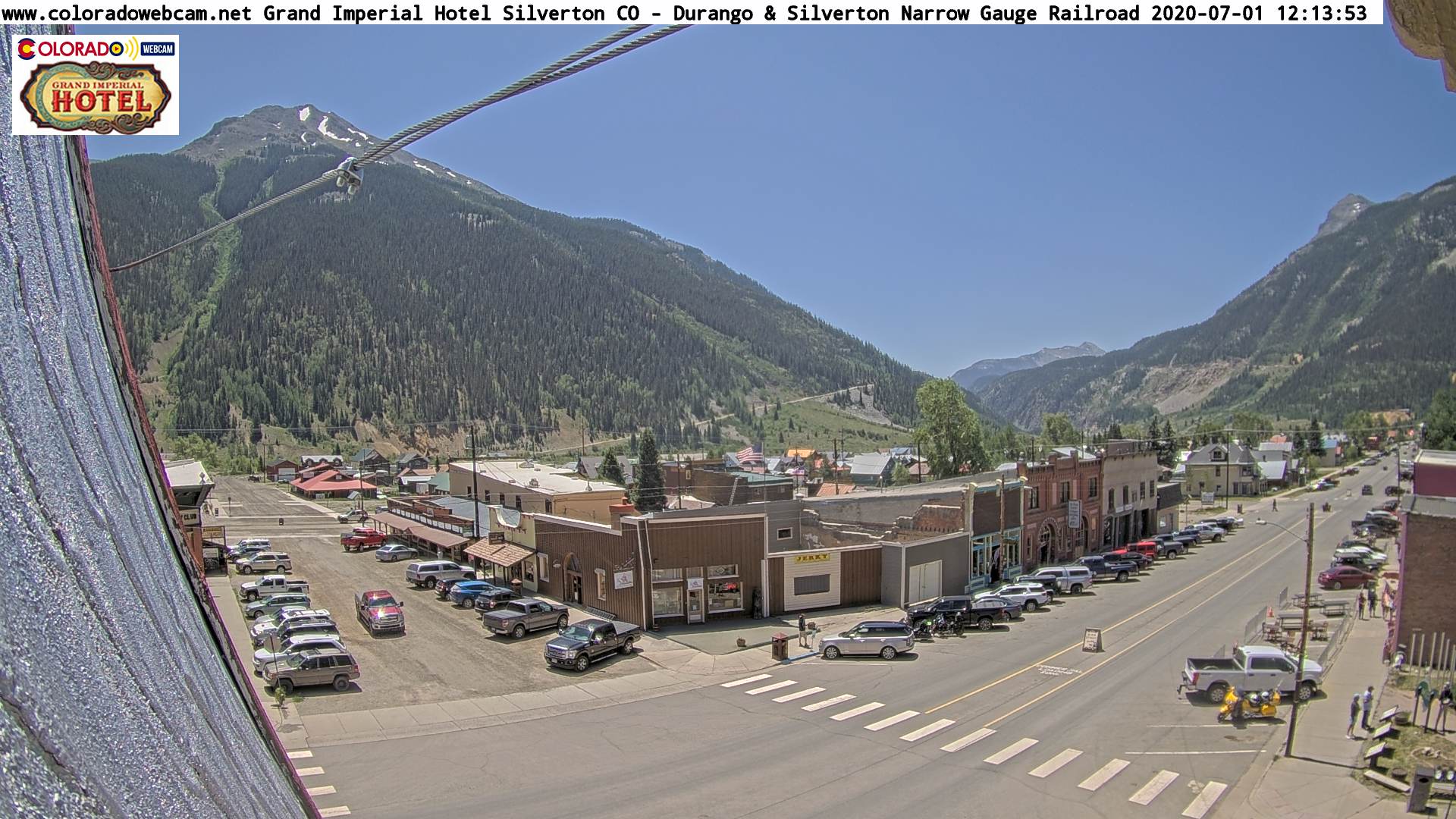 Silverton Webcam Grand Imperial Hotel Silverton CO - Durango ...